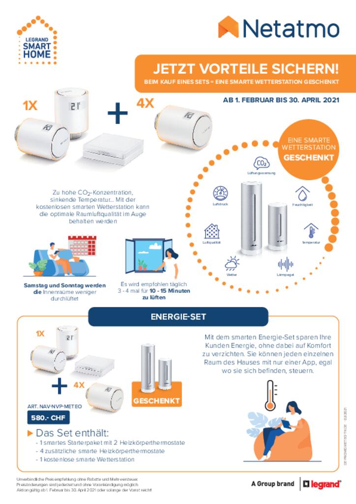 Netatmo Energie Set | Legrand
