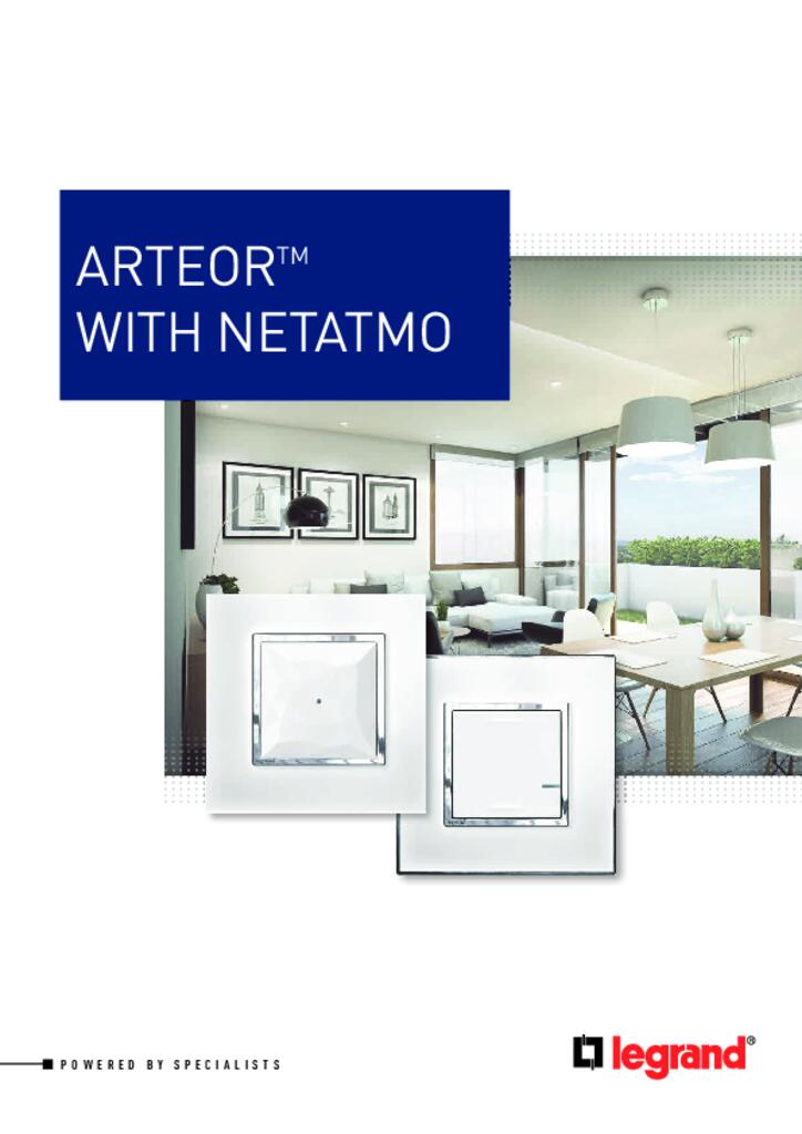 Arteor with Netatmo | Legrand